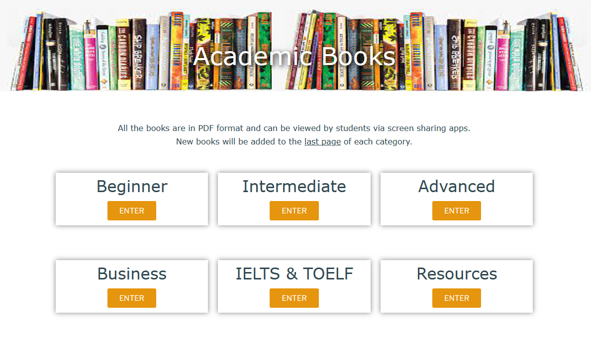 Academic Books Membership – ESL Teachers Hub